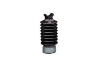 China Glazed 12.5kN ANSI 57-3S Horizontal Line Post Insulator with 737mm Creepage Distance and 125KV Dry Flashover Rating for sale