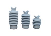 China Light Gray OEM ANSI 57-3 Porcelain Line Post Insulator - 737mm Creepage, 12.5kN Strength for sale