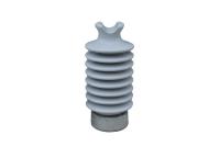China Light Gray OEM ANSI 57-3 Porcelain Line Post Insulator - 737mm Creepage, 12.5kN Strength for sale