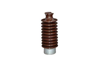 China 44kV ANSI 57-6 Porcelain Line Post Insulator For Distribution for sale