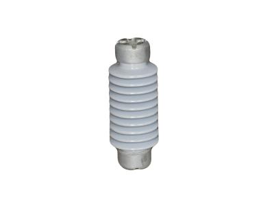 China Light Gray 16kg ANSI TR-210 Electrical Porcelain Insulator with 940mm Creepage Distance and 200kV Impulse Withstand Voltage for sale