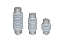 China TR-208 Porcelain Solid Core Station Post Insulator 610mm Creepage Distance 8.9kN Cantilever Strength for sale