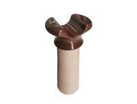 China Customerized transmission line post porcelain insulator 11KV / no glaze body for sale