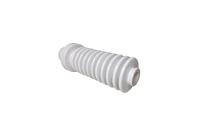 China Custom 25.8kV Gas Insulated Transformer Bushing - 482mm Height, 1018mm Creepage Distance, Bright White Finish for sale