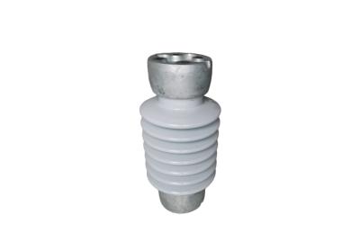 China ANSI C29.9 TR-205 White Porcelain Insulator with 394mm Creepage Distance and 110kV Impulse Withstand Voltage for sale