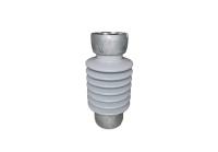 China ANSI C29.9 TR-205 White Porcelain Insulator with 394mm Creepage Distance and 110kV Impulse Withstand Voltage for sale