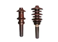 China Customerized Brown 10NF250 Porcelain Power Line Insulators for sale