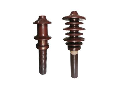 China Customerized Brown 10NF250 Porcelain Power Line Insulators for sale