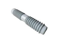 China White Glazed 16 Sheds Porcelain Fuse Cutout - 33/36kV Voltage, 660mm Creepage Distance for Distribution Line Protection for sale