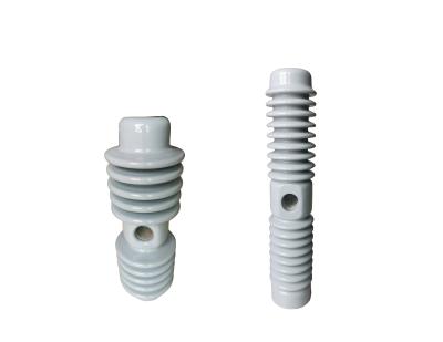 China 27kV Porcelain Fuse Cutout with 17 Sheds for Distribution Lines - 10kN Cantilever Strength, 470mm Creepage Distance for sale