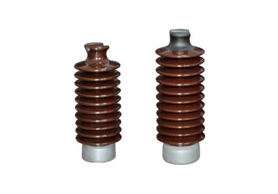 China Semi Conductive HV ANSI 57-4 Porcelain Line Post Insulator for sale
