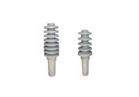 China American Standard 15kV Transformer Porcelain Bushing Insulator - 338mm Height, 95kV BIL Rating for sale
