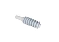 China Light Gray ANSI 25KV Porcelain Power Line Insulators for sale