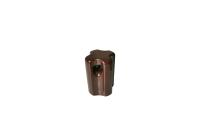 China Lightweight 44kN ANSI 54-1 Porcelain Strain Insulator with 41mm Creepage Distance and 89mm Height for Transmission Lines for sale