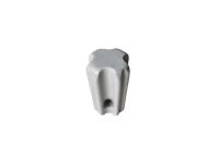China Porcelain ANSI 54-4 Guy Strain Insulator 40kV Dry Flashover 89kN Mechanical Load for sale