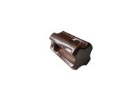 China High Tensile 160kN ANSI Gy3 Porcelain Strain Insulators - 216mm Height, 4.3kg Weight for Transmission Lines for sale