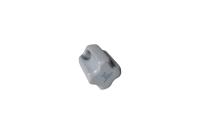 China Light Gray Glazed Porcelain Strain Insulators - 89kN Tensile Strength, 1.85kg Weight for Transmission Lines for sale