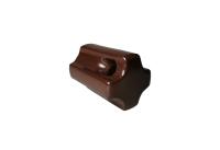 China ANSI 54-3 Porcelain Strain Insulator for Transmission Lines - 89kN Load Capacity, 57mm Creepage Distance for sale