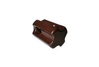 China ANSI 54-3 Porcelain Strain Insulator for Transmission Lines - 89kN Load Capacity, 57mm Creepage Distance for sale
