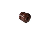 China ANSI 53-1 Porcelain Spool Insulator 9kN Mechanical Load, 54mm Height for Transmission Lines for sale