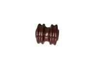 China ANSI 53-1 Porcelain Spool Insulator 9kN Mechanical Load, 54mm Height for Transmission Lines for sale