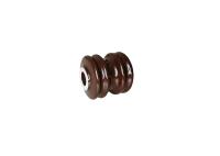 China ANSI 53-1 Porcelain Spool Insulator 9kN Mechanical Load, 54mm Height for Transmission Lines for sale