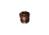 China ANSI 53-1 Porcelain Spool Insulator 9kN Mechanical Load, 54mm Height for Transmission Lines for sale