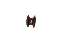 China High Tensile 0.5kg 13kN Porcelain Spool Insulators - ANSI 53-2 Class for Overhead Transmission Lines for sale
