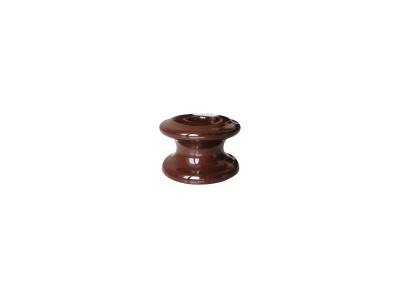 China High Tensile 0.5kg 13kN Porcelain Spool Insulators - ANSI 53-2 Class for Overhead Transmission Lines for sale