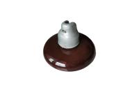 China ANSI 52-2 Porcelain Suspension Insulator 190mm Disc 67KN Load 3.5kg For Power Lines for sale