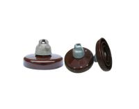 China ANSI U80BL High Voltage Porcelain Suspension Insulator - 254mm Disc Diameter, 80kN Mechanical Load for sale