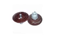 China 67kN ANSI Class 52-3 Porcelain Suspension Insulator for Distribution Lines - 254mm Disc Diameter, 292mm Creepage Distance for sale