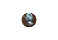 China High Density Cap 160KN ANSI U160BL Porcelain Suspension Insulator - 340mm Creepage, 45KV Withstand Voltage for sale