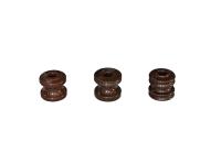 China 13.3kN ANSI 53-2 Porcelain Spool Insulators for Transmission Lines - 25kV Dry Flashover Voltage for sale
