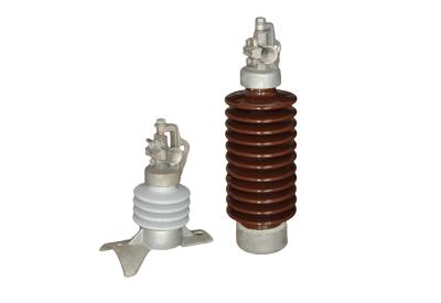 China ANSI 57-31 Porcelain Line Post Insulator - 356mm Creepage Distance, 12.5kN Cantilever Strength for Transmission Lines for sale