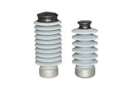 China ANSI 57-4 Porcelain Line Post Insulator with 1015mm Creepage Distance and 12.5kN Cantilever Strength for sale