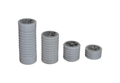 China Light Gray 5.6kN 13.2kV Ceramic Bushing Insulators - 152mm Height ANSI A20-3 Class IEC Porcelain Standoff for sale