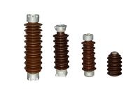China ANSI TR-214 Porcelain Power Line Insulators with 1092mm Creepage Distance and 62kN Tensile Strength for sale