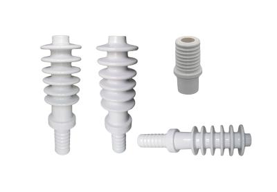 China 22kV Gas Insulated Transformer Bushing 394mm Height 130mm Shed Diameter IEC 60137 Certified for sale