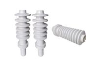 China 33kV Gas Insulated Transformer Bushing with 13 Sheds, 970mm Creepage Distance and 90kV Withstand Voltage for sale