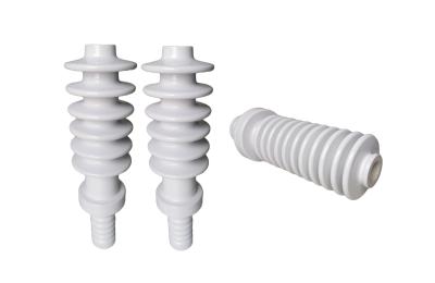 China 33kV Gas Insulated Transformer Bushing with 13 Sheds, 970mm Creepage Distance and 90kV Withstand Voltage for sale