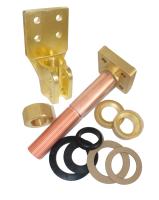 China DT1-2000A Low Voltage Transformer Bushing with Copper Bar - 75mm Creepage Distance, 10kV Withstand Voltage for sale