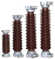 China 35KV Y5WZ-35 Lightning Arrester Insulator for Distribution Line - 840mm Height, 4kN.m Load for sale
