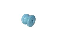 China 13.3kN ANSI C-110 Porcelain Spool Insulator for Transmission Lines - 25kV Dry Flashover Voltage Rating for sale