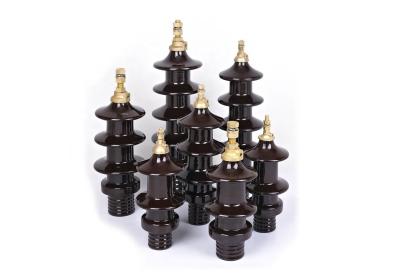 China DIN Standard HV Porcelain Bushing Assembly for Transformers - Copper/Aluminum Conductor Options - 1-2 Year Warranty for sale