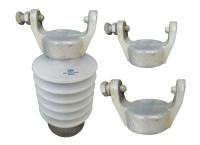 China OEM 5335HP Light Gray Porcelain Line Post Insulator for sale