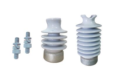 China 229mm Height High Voltage Line Post Insulators 105BIL for sale