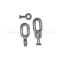 China ANSI Standard 40kN Metal Fittings for Porcelain Suspension Insulators - 40-550kN Capacity Options with Zinc Coating for sale