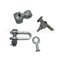 China ANSI Standard 40kN Metal Fittings for Porcelain Suspension Insulators - 40-550kN Capacity Options with Zinc Coating for sale