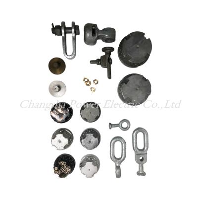 China IEC Standard Porcelain Standoff Insulator C70 with 80mm Height 60mm Diameter Stainless Steel Fittings for sale